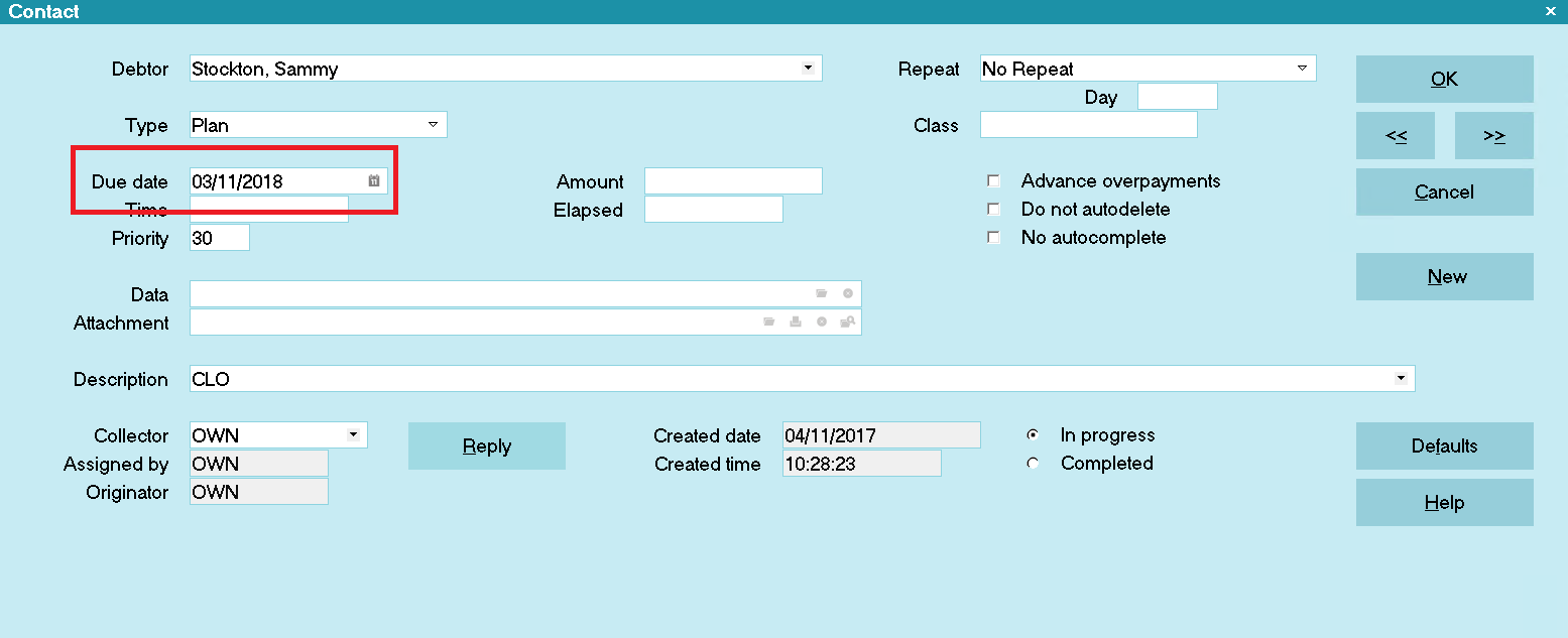 How To Run A Contact Plan On The Last Payment Date Of A Payment Plan